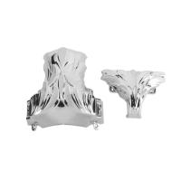 China Gold Flower Design Casket Corner 300kgs Weight Lifting Casket Ornaments for sale