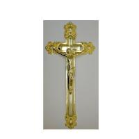 China ABS Recycle Plastic Funeral Crucifix 45*21cm European Style for sale