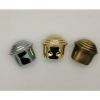 China THC Zamak Coffin Hardware Metal Tip Antique Brass 38*27mm for sale