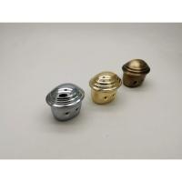 China Electronic Plated Coffin Hardware End Cap Coffin Accessories 38*27mm for sale