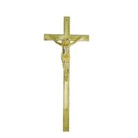 China NP AB Electronic Plated Funeral Crucifix For Coffin Lid Decoration for sale
