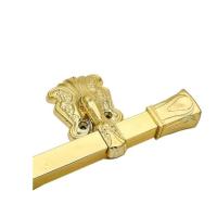 China Die Casting Funeral Metal Casket Bar High Polished European Style for sale