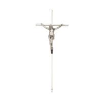 China Die Casting Religion Casket Crucifix Decoration Metal Cross 45*18cm for sale