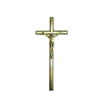 China Funeral Religion Metal Casket Crucifix 46*21cm European Style for sale