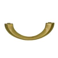 China French Funeral M6 Screw Antique Coffin Handles Brass Polished 303g Coffin Handles for sale