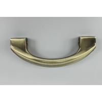China Gold Plating Metal Casket Handle 17*6.5cm With Square Basement for sale