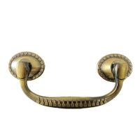 China European Style Zamak Antique Coffin Handles Traditional Religion Funeral Gold Plated for sale