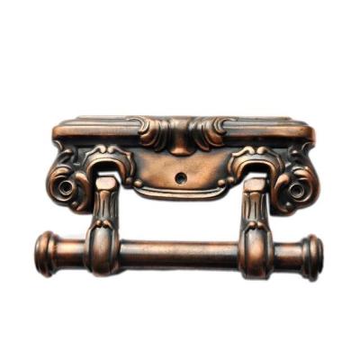China Knocked Down Copper Metal Funeral Casket Handles Die Casting 2pcs for sale