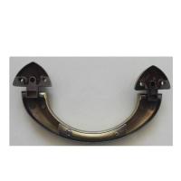 China Zinc Alloy Antique Coffin Handles Die Casting Nickel Brass Finished for sale