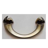 China Zinc Alloy Antique Coffin Handles Die Casting Nickel Brass Finished for sale