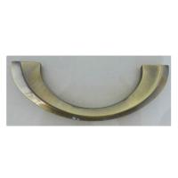 China 165mm Brass Brushed Burial Coffin Handles And Accessories 6mm Screw Rod for sale