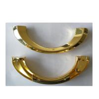 China M8 Screw Polished Brass Metal Casket Handle Electronic Plated for sale