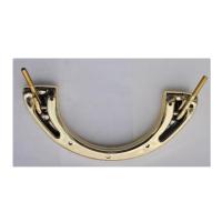 China Poland Plastic Armed Antique Casket Handles Half Moon With Steel Wire Reinforced for sale