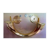 China Poland Plastic Armed Antique Casket Handles Half Moon With Steel Wire Reinforced for sale