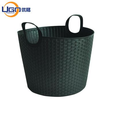 China Durable Plastic Basket Mould with Hot Runner and P20 Material for Auto Drop Household Applications for sale