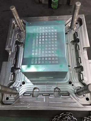 China Cold Runner Automatic Drop Multi Cavity Fruit Crate Mould Plastic Injection Mould for sale