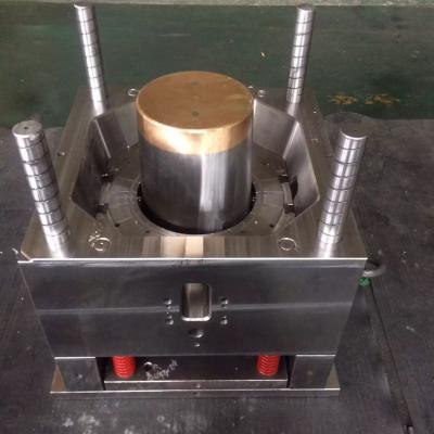 China 20L Plastic Pail Mould with Hot Cold Runner and Beryllium Copper Cooling for Customized Size Buckets for sale