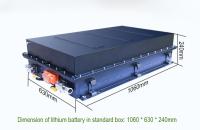 China Industrial Deep Cycle Truck Battery , 320V Rechargeable Battery For Electric Car for sale
