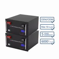 China 6000 Cycles Durable Home Power Storage , Lightweight Energy House Battery for sale