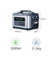China Rechargeable Outdoor Mobile Power Supply 300000mAh For Camping for sale
