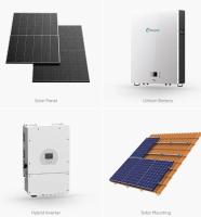 China Complete Hybrid Solar Energy System 3 Phase 5Kw 8Kw 10Kw 48V On Off Grid Hybrid Solar Panel Power System For Home for sale