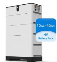 China EU High-voltage Stackable Solar Power Storage battery 10kWh 15kWh 20kWh LiFePO4 Battery For Hybrid Off-grid Solar Energy for sale