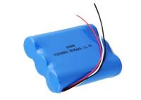 China 11.1V/12V 2600mAh 18650 lithium battery pack IEC62133 Medical equipment vacuum robot battery for sale