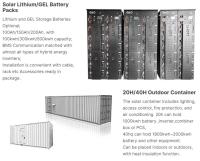 China ESS 10 Years Life time Outdoor Battery Cabinet 1MWh 5MWh 10MWh 20ft 40ft Container Solar Battery Energy Storage System for sale