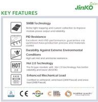 China Jinko Solar Panel 550 watt 540w 545w 550w mono-facial solar panels jinko P-Type PV panel for sale