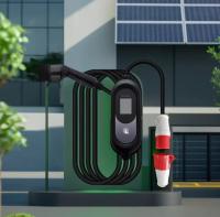 China Smart Fast Weatherproof Outdoor Portable EV Car AC Charging Pile With Battery Wall-Mounted Charging Stations Free Standi for sale