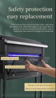 China Solar Powered Smart Moskito Control LED Uv Light Mosquito Killer for sale