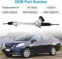 China Factory AUTO PARTS POWER STEERING GEAR 48001-3BA0A 48001-9KH0A 49001-1HB4A for NISSAN 480013BA0A for sale