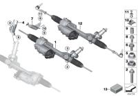 China Auto Part 32106872355 Electrical Power Steering Rack Assy LHD Steering Gear for BMW F35 4WD EPS Rack for sale