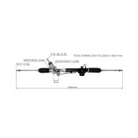 China Auto Part 4410A022 Remanufactured Electric Power Steering Rack Pinion Mitsubishi Outlander LHD 1 Year Warranty 4410A386 for sale