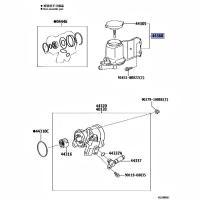 China Auto Part 4430625060 VANE PUMP OIL RESERVOIR SUB-ASSY OEM 44306-25060 for TOYOTA HIACE 4RUNNER for sale