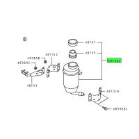 China New OEM MK383560 Power Steering Oil Reservoir Fluid Tank Assembly for Mitsubishi CANTER 4D32 with 1 Year Warranty for sale