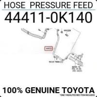 China Auto Part 444110K140 HOSE PRESSURE FEED for Toyota LAN25 LAN35 VIGO 44411-0K140 Power Steering Hose for sale