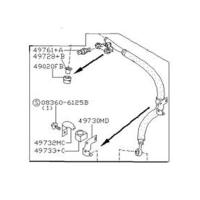 China OEM 49720-5Y700 Auto Parts Power Steering Pressure Hose for Nissan I30 I35 497205Y700 for sale