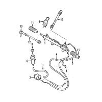 China OEM 1J0422893GM New High Pressure Power Steering Pump for VAG Bora Golf A3 Octavia for sale
