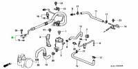 China Auto Part 53713S10033 Power Steering Pump Oil Pipe for HONDA RD1 Power Steering Pressure Hose 53713-S10-033 for sale