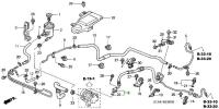China Auto Part 53713S7CG03 Power Steering Pump Oil Pipe for HONDA RN3 Power Steering Pressure Hose 53713-S7C-G03 for sale