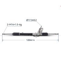 China OEM 34110AG06A Auto Car Power Rack Steering Gear Lhd Box for Subaru Legacy  34110FG020 34110FG0209L 34110AG05A Steering Gear for sale