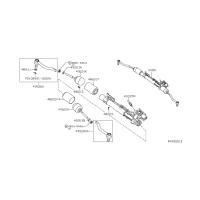 China Car Part 49001JA000 Nissan Teana Steering Rack for HYUNDAI KIA 49001-JA000 for sale