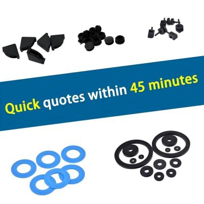 China MAIHUA SEAL Wholesale Rubber Gasket Neoprene EPDM NBR Sealing Gasket Rubber EPDM Washer Flat Seal Ring Gasket for sale