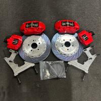 China Custom Big Brake Kit GT4 Brake Calipers 4 Pot Electro-Hydraulic Calipers for Audi A4 A5 A6 Q3 Q5 S3 B8 C7 Ford Focus Mk7 for sale