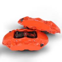 China Custom Big Brake Kit GT4 Brake Calipers 4 Pot Electro-Hydraulic Calipers for Audi A4 A5 A6 Q3 Q5 S3 B8 C7 Ford Focus Mk7 for sale