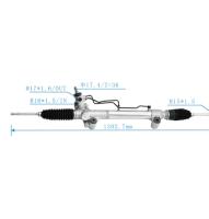 China OEM 44200-0K030 44200-0K570 44200-0K760 44250-0K040 New Auto Steering Rack And Pinion for Toyota Hilux Fortuner KUN25 KUN5 TGN Vigo LHD for sale