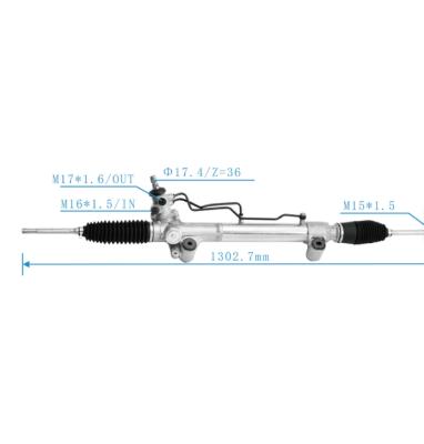 China OEM 44200-0K030 44200-0K570 44200-0K760 44250-0K040 New Auto Steering Rack And Pinion for Toyota Hilux Fortuner KUN25 KUN5 TGN Vigo LHD for sale