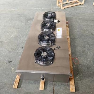 China Customized High Efficiency Cold Room Air Cooler Unit Finned Tube OEM Stainless Steel Air Conditioner Evaporator Cooler 1 Year for sale