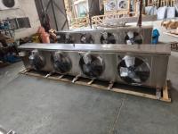 China Customized High Efficiency Cold Room Air Cooler Unit Finned Tube OEM Stainless Steel Air Conditioner Evaporator Cooler 1 Year for sale